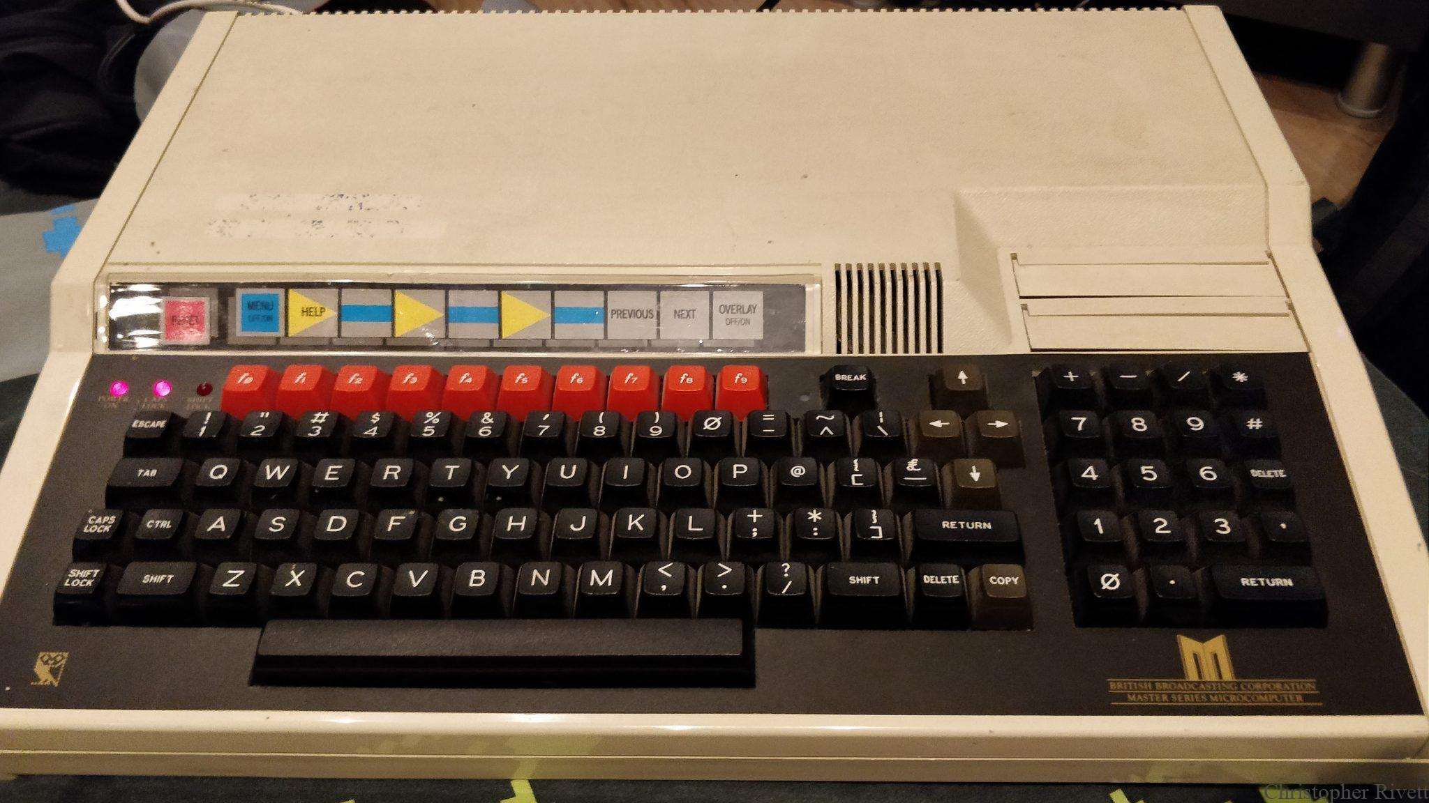 BBC Master 128 – Christopher Rivett