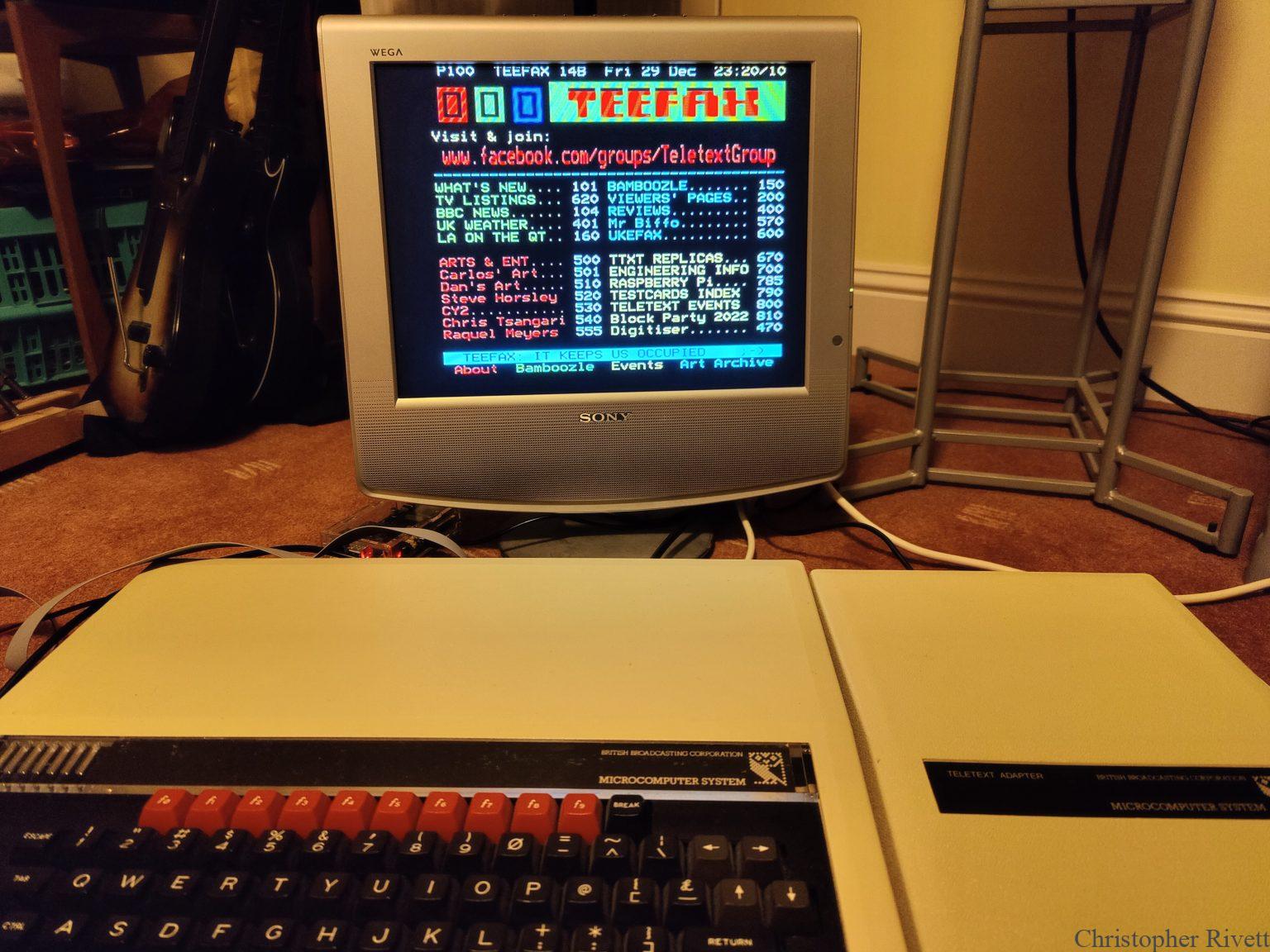 Reviving an Acorn Teletext Adapter – Christopher Rivett